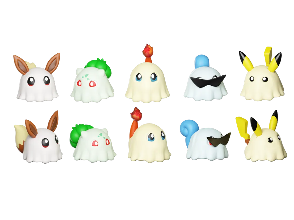 Halloween Pikachu ghost by SnK3DD - MakerWorld