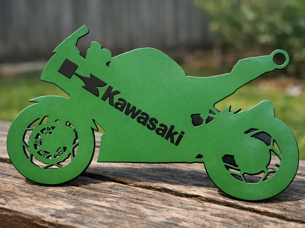 Kawasaki ninja 125 keychain - Free 3D Print Model - MakerWorld