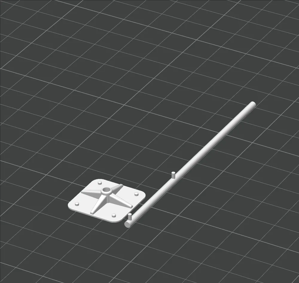 Construction Site Signage Base | signage stand 1:16 - Free 3D Print ...