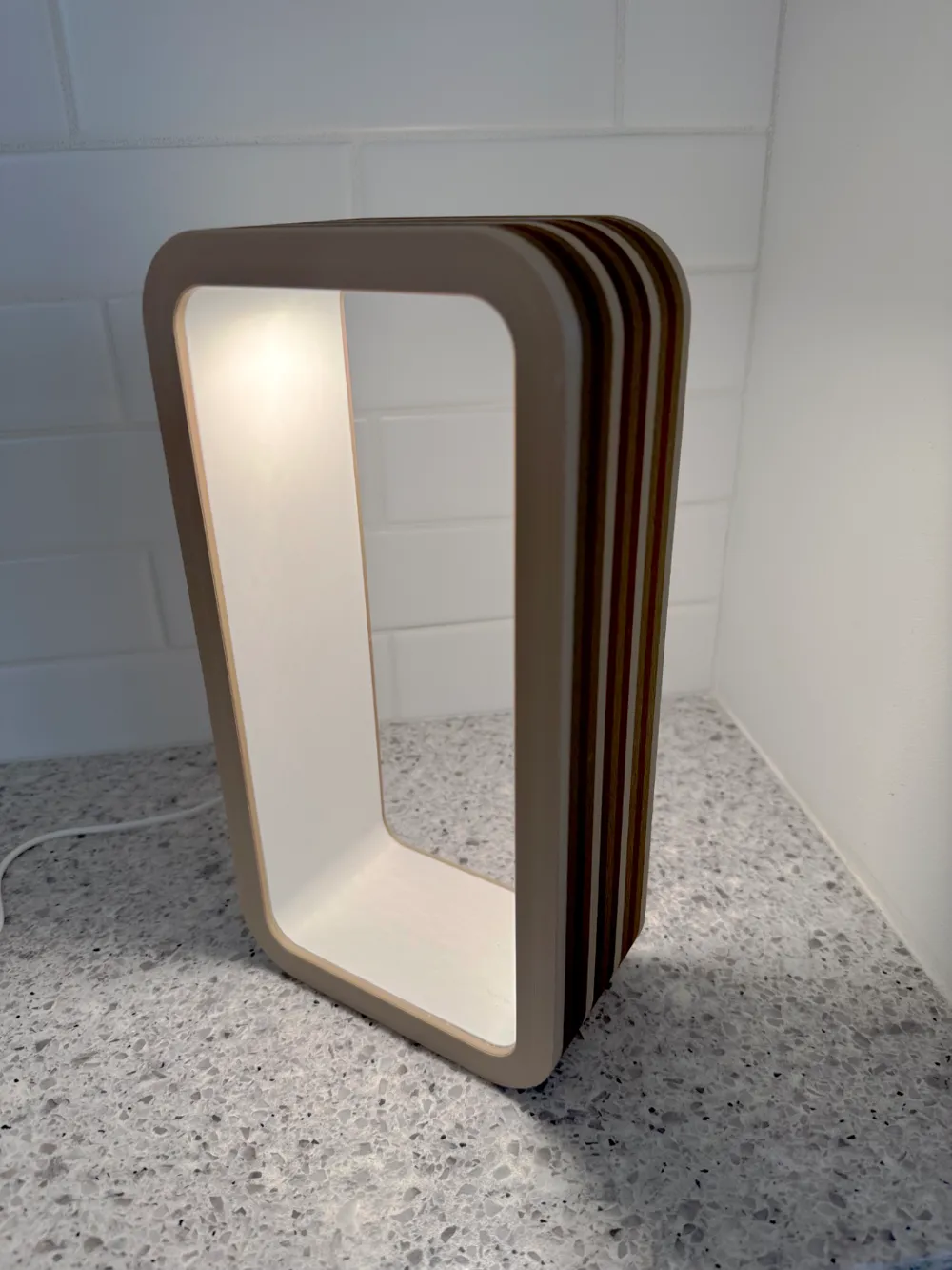 Contour Lamp by Jerald MakerWorld: Download Free 3D Models