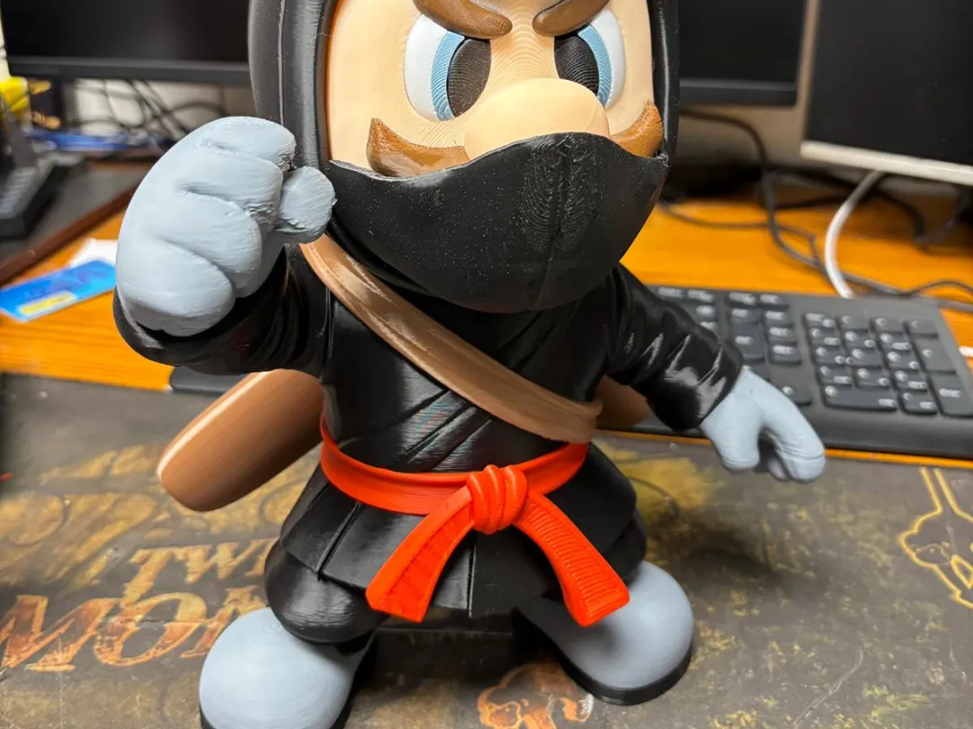 Super Mario Ninja Knife Holder - Free 3D Print Model - MakerWorld
