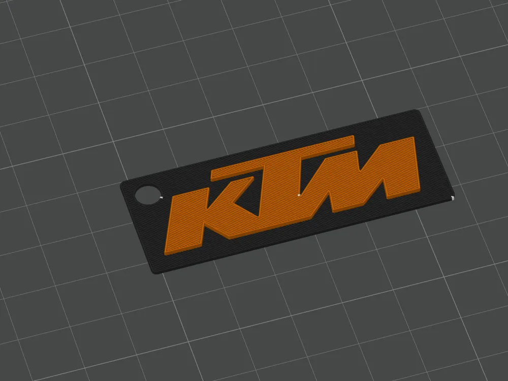 Keychain KTM porte-clés by Badakgil - MakerWorld