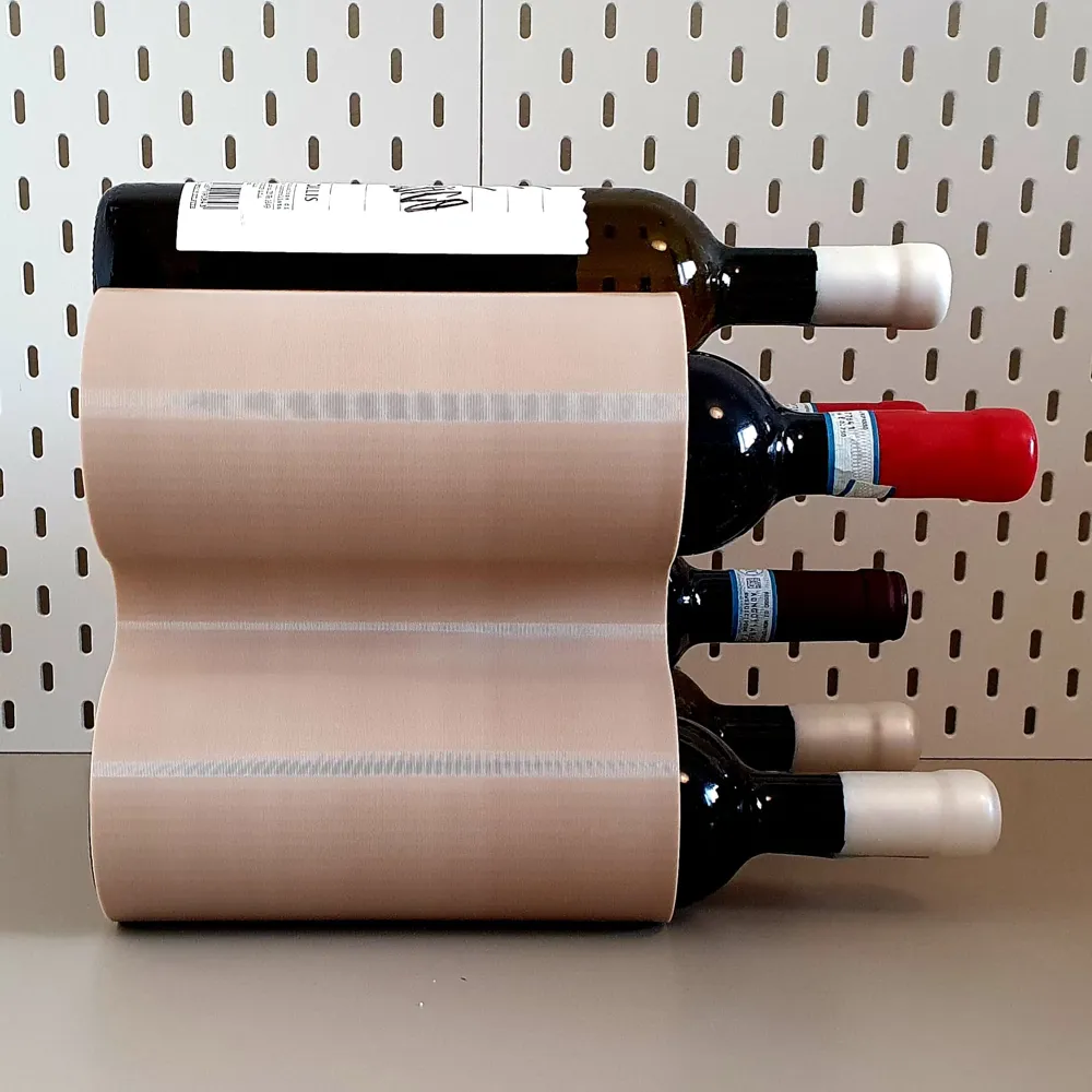 Wine cellar - 6 bottles by DC93 MakerWorld: Download Free 3D Models