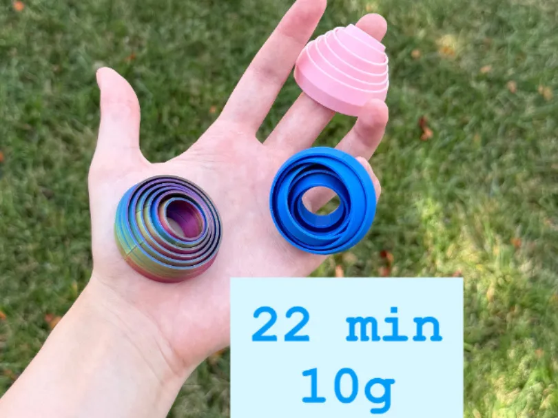 Gyro Ring Fidget -- Spin, Swap, Play - Free 3D Print Model - MakerWorld