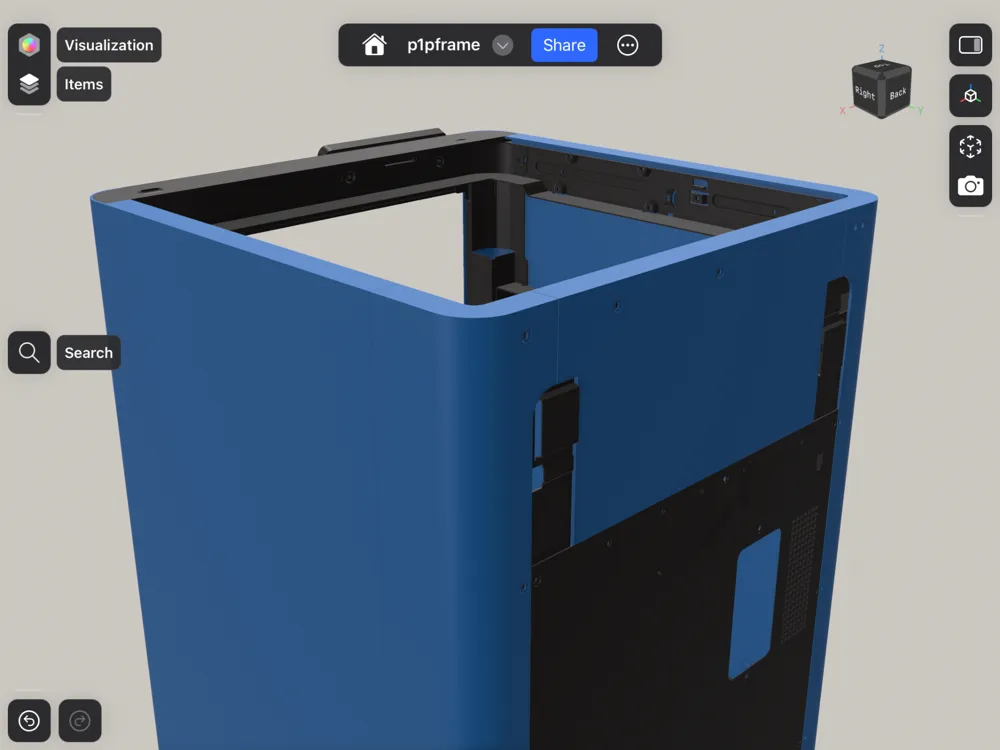 P1P/P1S Panels Sides Enclosure - Free 3D Print Model - MakerWorld