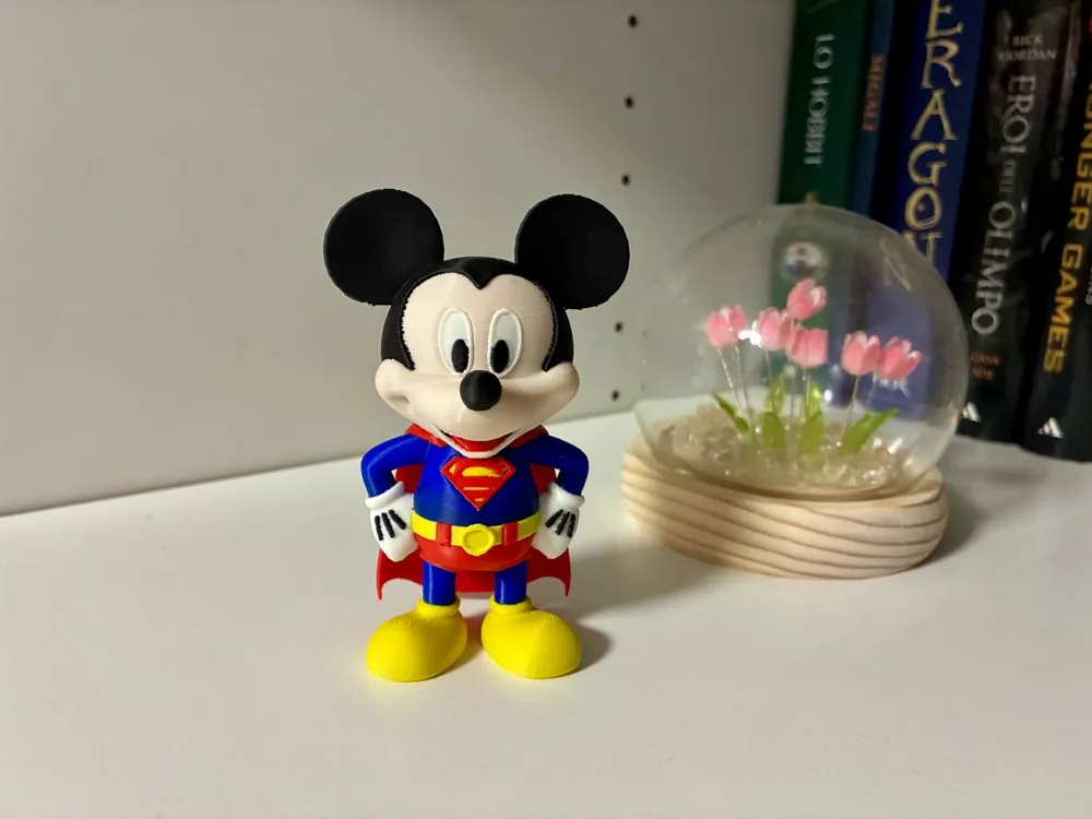 mickey mouse - superman - Free 3D Print Model - MakerWorld