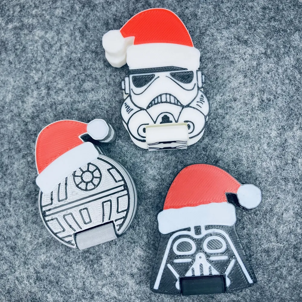 Star Wars Holiday Slider + Flip Fidgets - Free 3D Print Model - MakerWorld