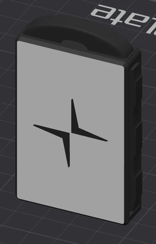 Polestar toy key fob for kids Remixed by Meggers - MakerWorld