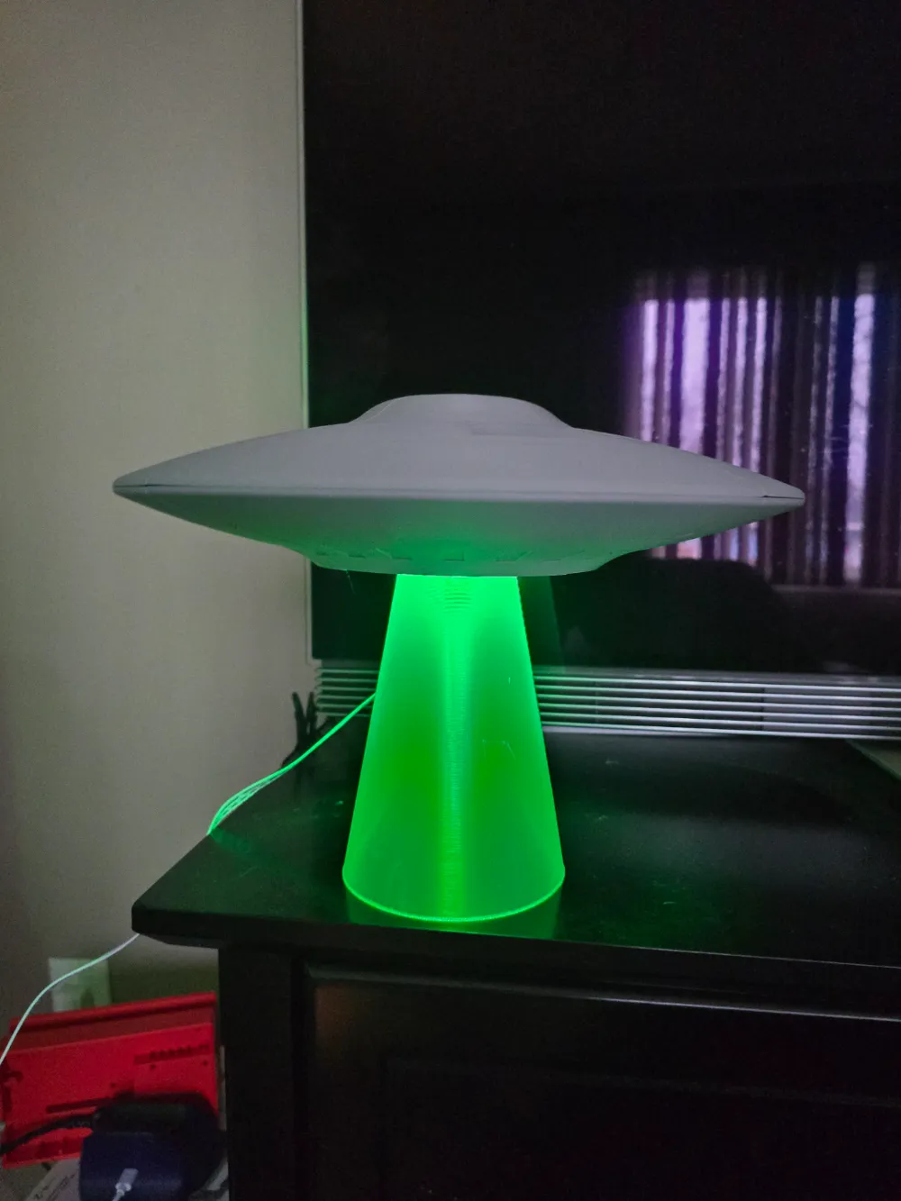 UFO Lamp / Christmas Tree Topper by Spicy_Squirts - MakerWorld