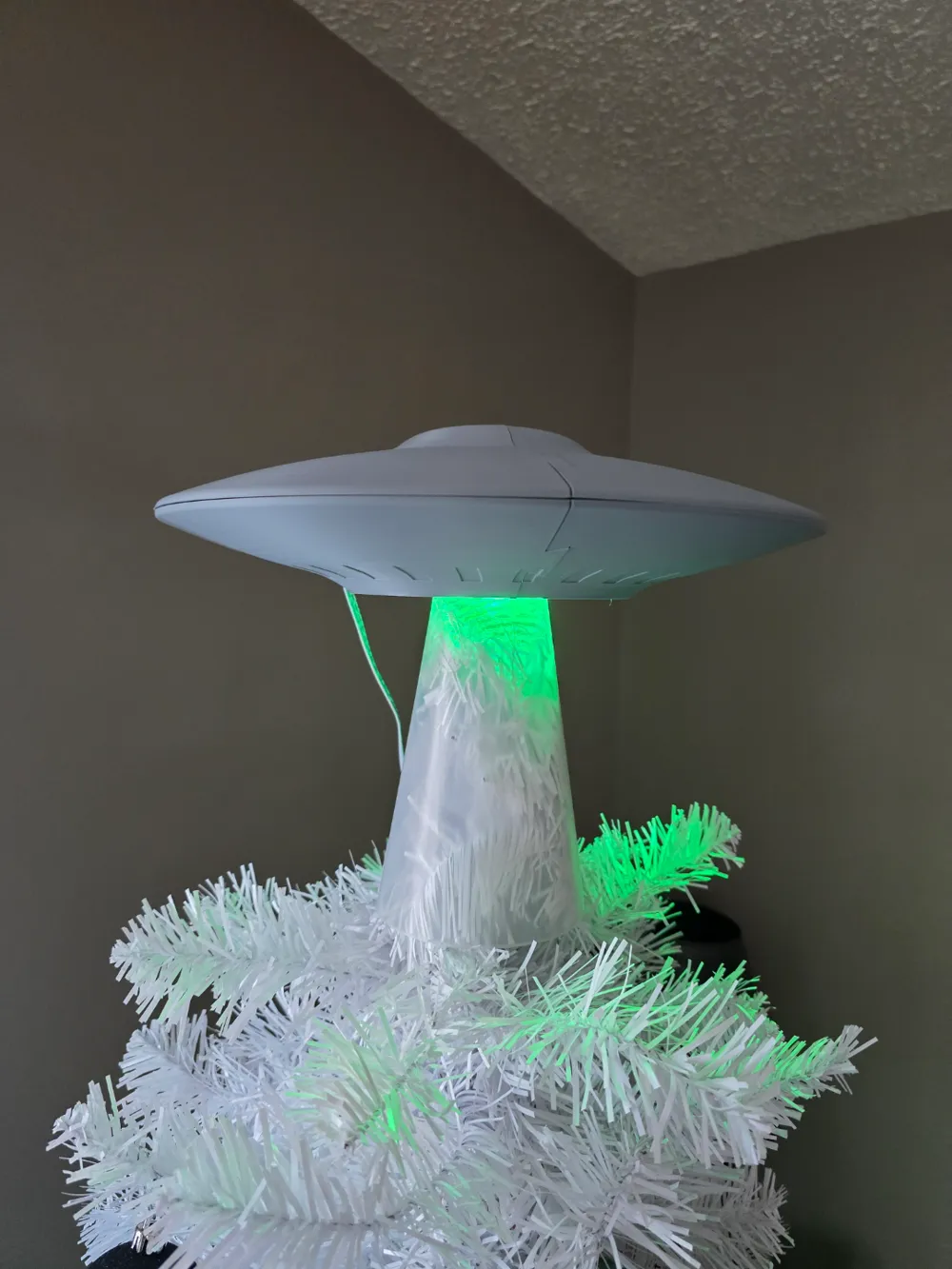 UFO Lamp / Christmas Tree Topper by Spicy_Squirts - MakerWorld