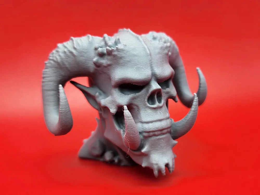 Demon Ogre Skull by Triple G Workshop - MakerWorld