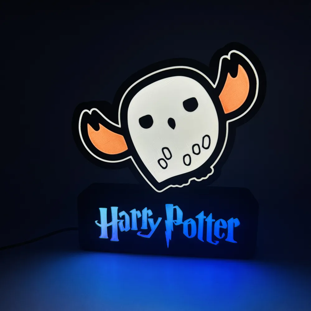 Hedwig, Harry potter led lamp by Smart3d by Gabriel Gomes - MakerWorld
