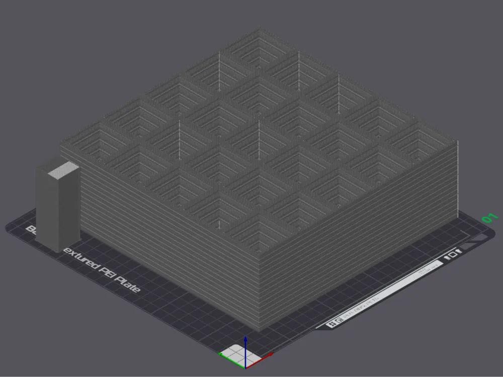 AMS stacked gridfinity base grid by DirtyBlueBerry MakerWorld: Download ...