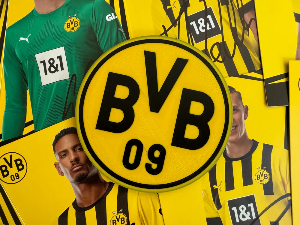 BVB Coaster by RuhrLayer3D - MakerWorld