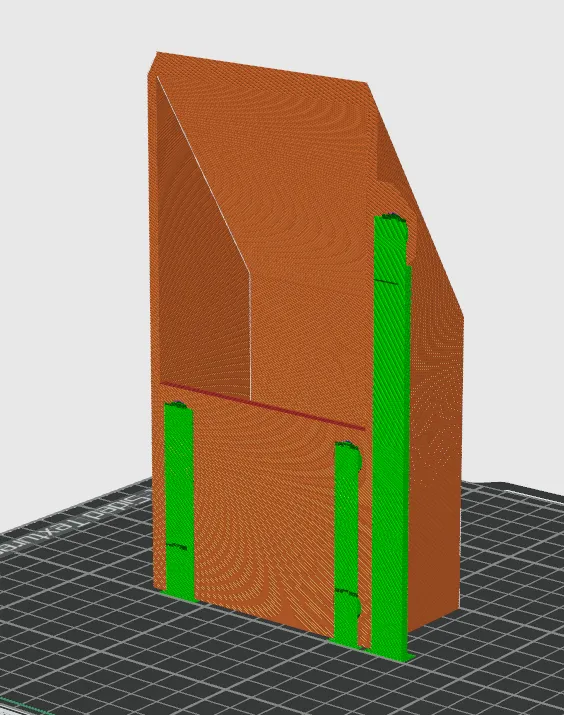 Silenced Magnetic Poop Shoot / Purge Bucket for X1C/P1S - Free 3D Print ...