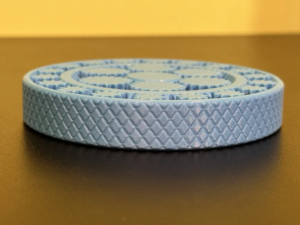 Two-Layer Gear Fidget Spinner - Print in Place by Joseph MakerWorld ...