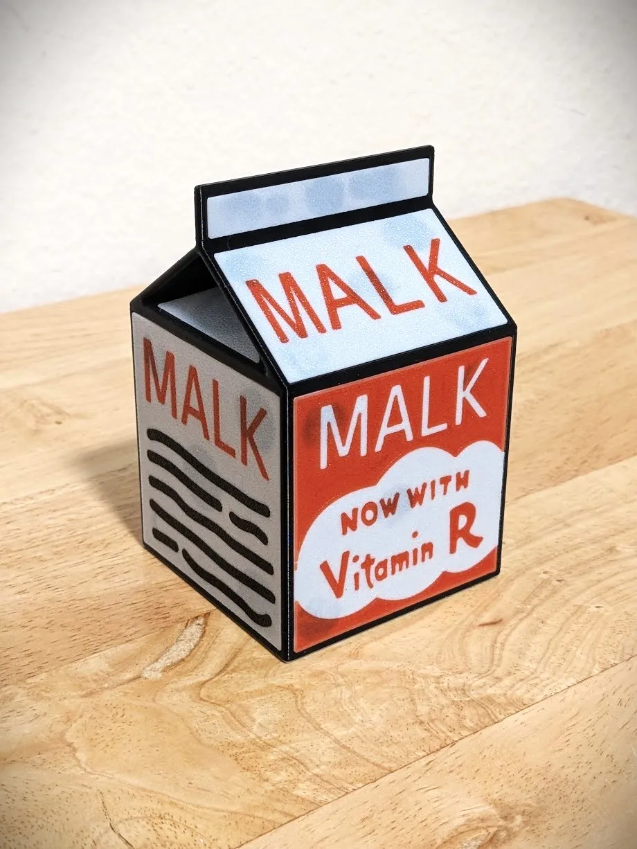 MALK Carton from The Simpsons by Tacitus Kilgore MakerWorld: Download ...