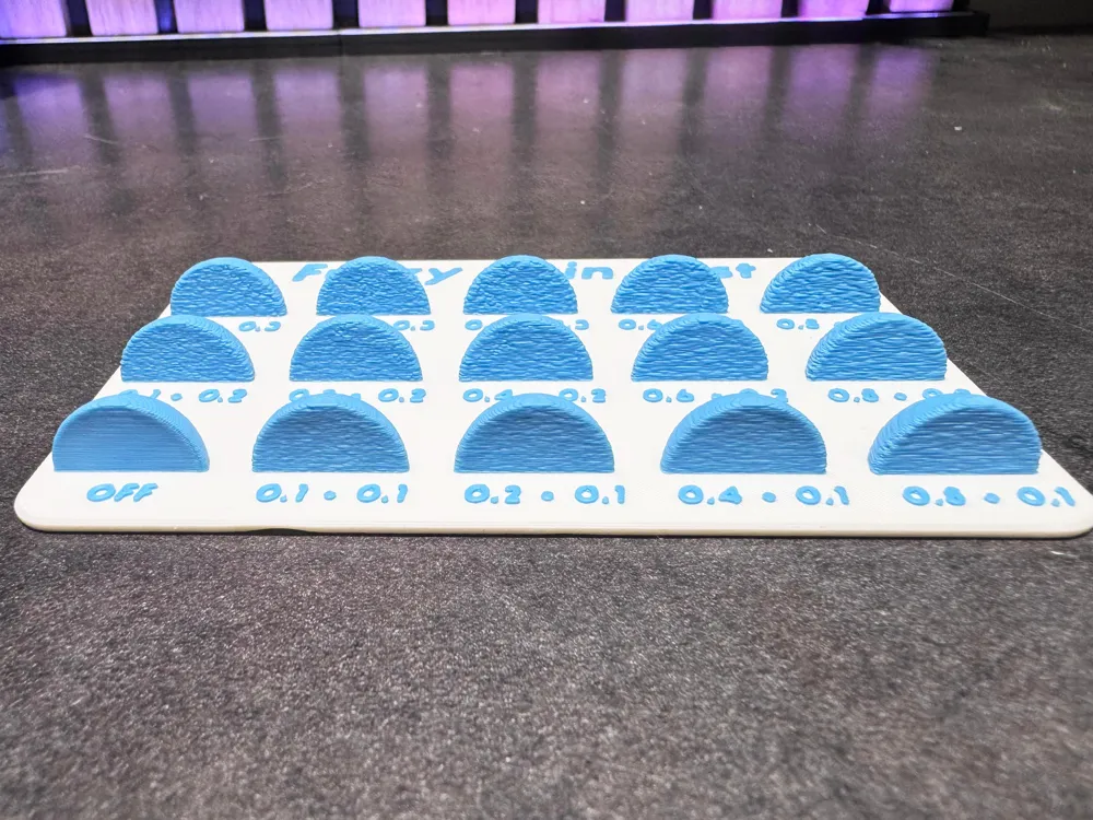 Fuzzy Skin Test - Free 3D Print Model - MakerWorld