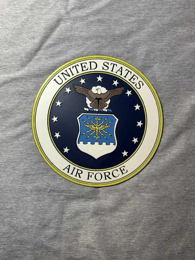 Round US Army Logo - Free 3D Print Model - MakerWorld