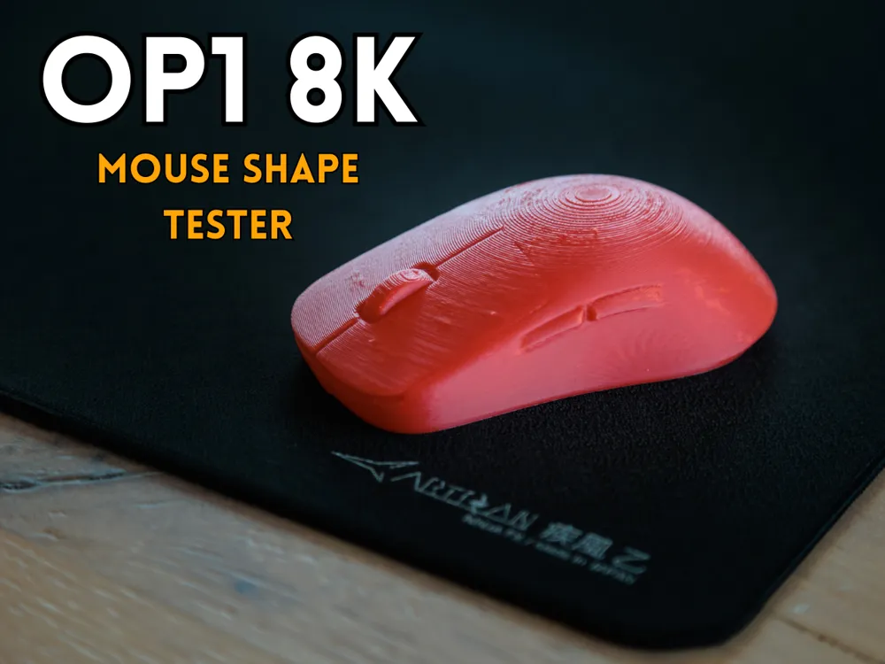Endgame Gear OP1 8K Mouse Shape tester by Hatch Prints MakerWorld ...