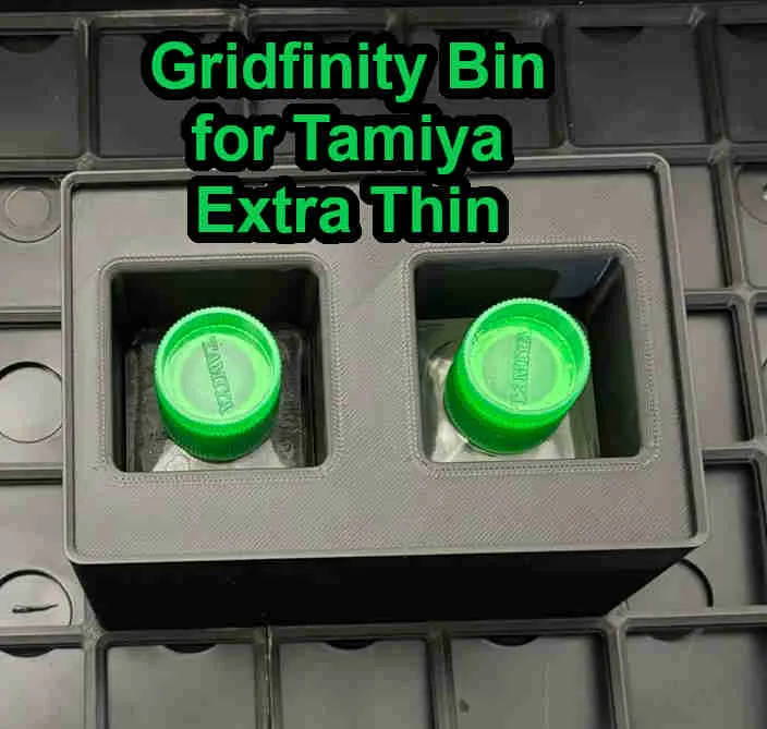 Gridfinity 2x3 Tall Bin for Tamiya Extra Thin by iglord - MakerWorld