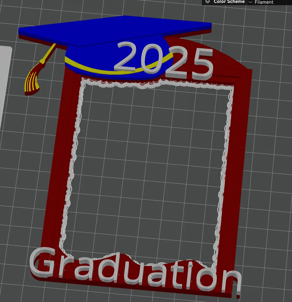 Graduation Picture Frame (2024 & 2025 variations) by Antonio Daniele ...
