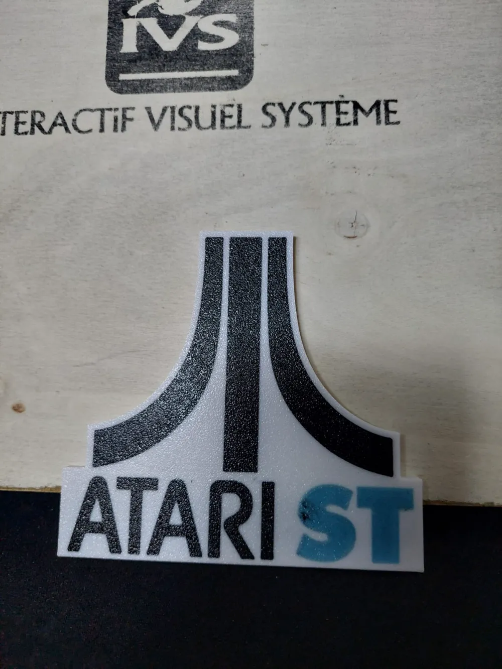 Atari St Logo Lightbox by goonie - MakerWorld
