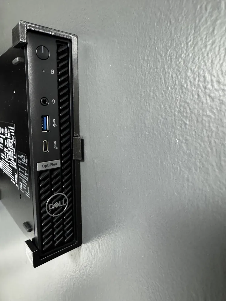 OptiPlex Micro Wall / Desk Mount by darerekt MakerWorld: Download Free ...