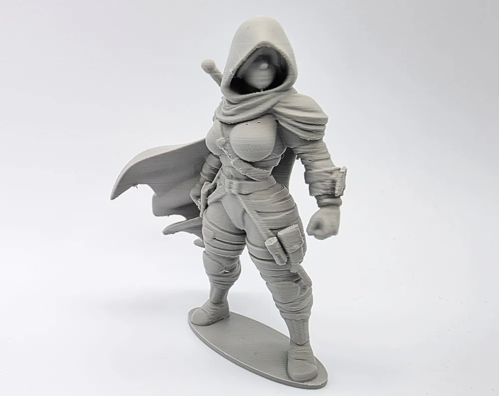 Female Hooded Assassin Figurine by Triple G Workshop MakerWorld ...