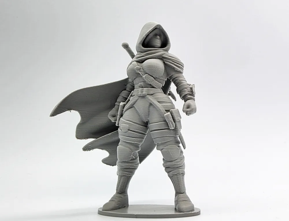 Female Hooded Assassin Figurine by Triple G Workshop MakerWorld ...