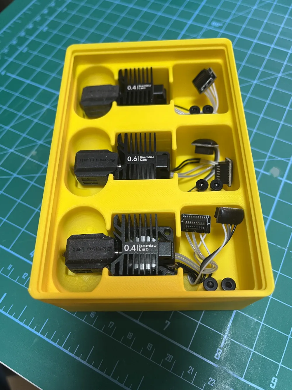 Gridfinity storage solution for P1 and X1 hotend by Arni - MakerWorld