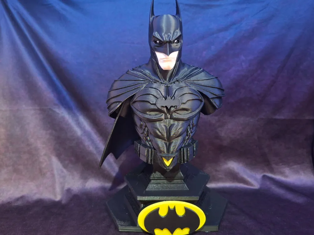 Batman Bust Highly Detailed Dark Knight Multipart - Free 3D Print Model ...