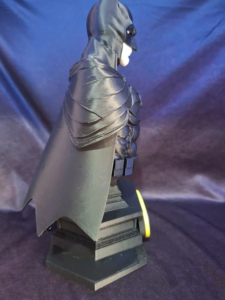 Batman Dark Knight Bust detailed Multi-Part Bust - Free 3D Print Model ...