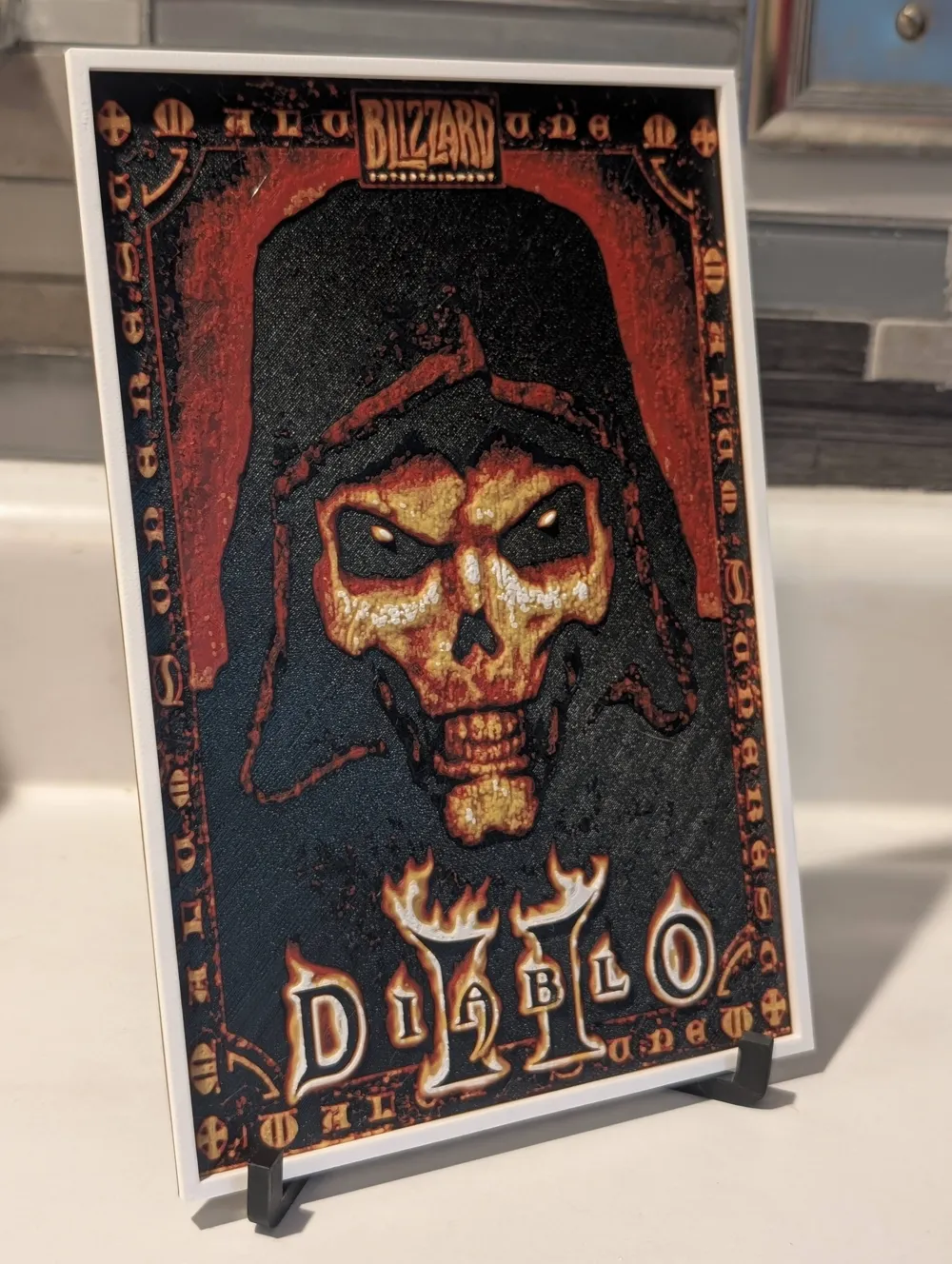 Diablo 2 - Box Cover Art - Free 3D Print Model - MakerWorld