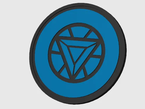 Iron Man Arc Coaster by Funky - MakerWorld