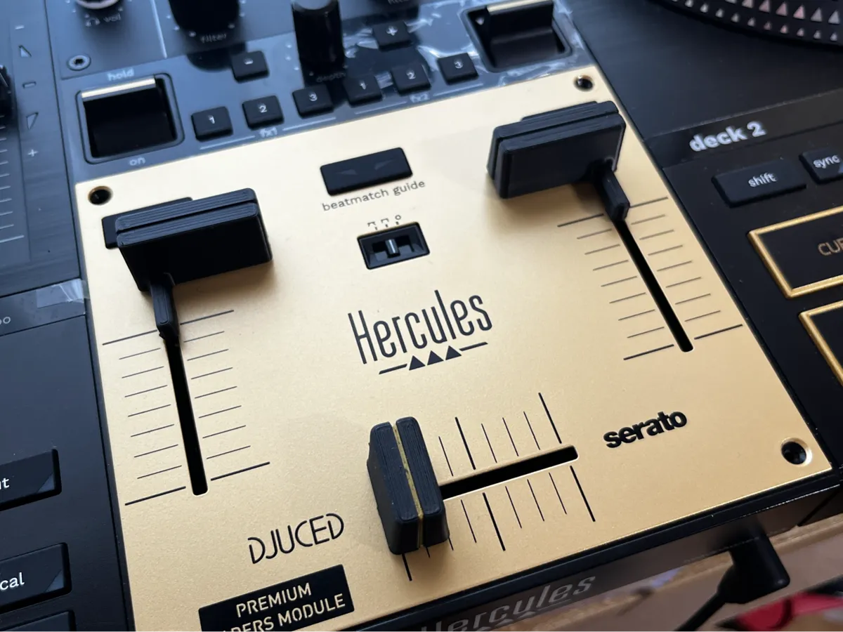 3Dプリント Hercules DJCONTROL INPULSE T7用バトルノブ - 無料3Dモデル -MakerWorld
