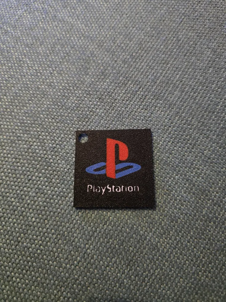 Playstation Logo Child Keychain Design by FrankieMakerWorld: Download ...