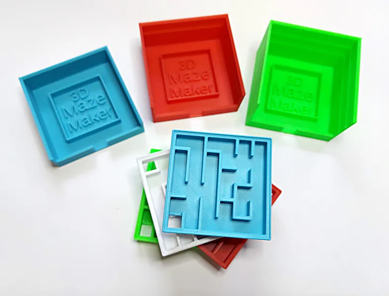 3D MAZE MAKER by ThreeDeeKeith MakerWorld: Download Free 3D Models