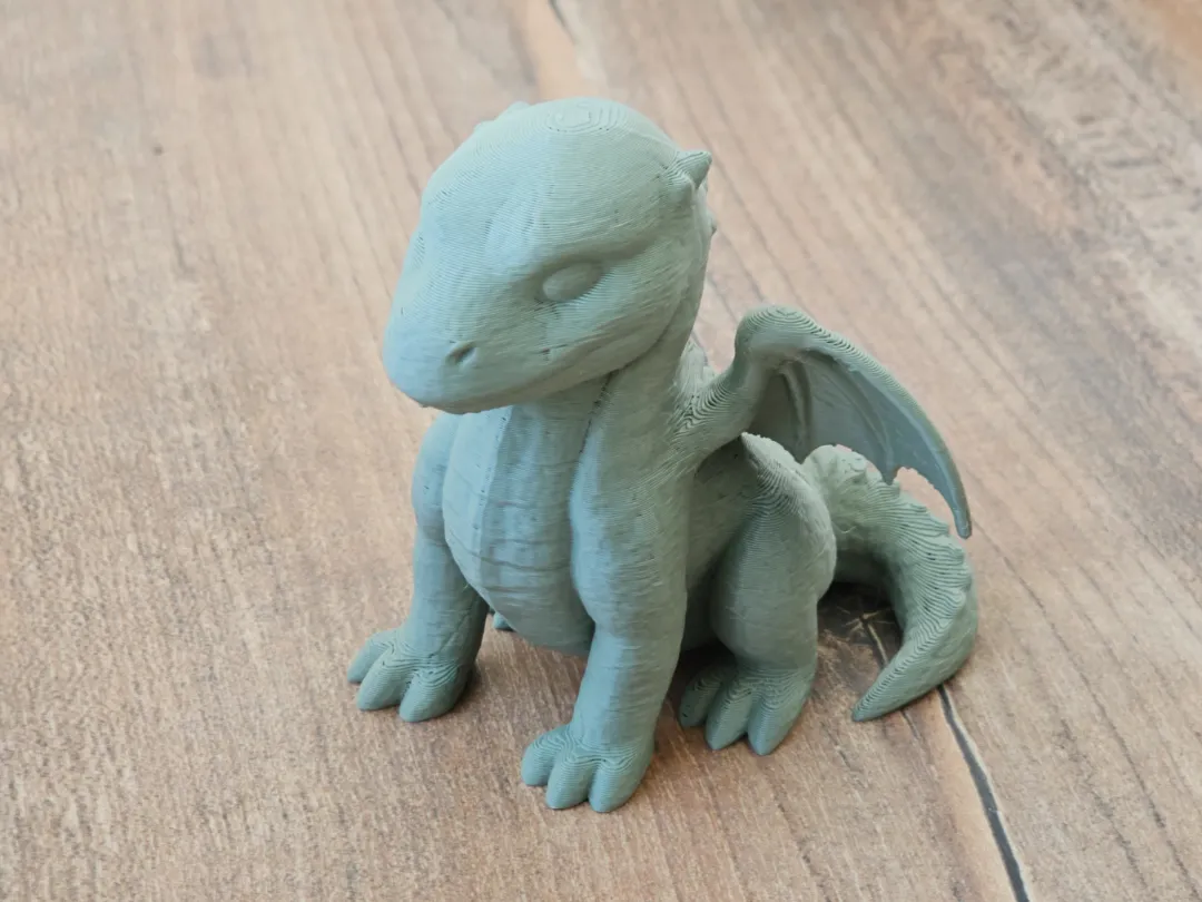 Cute Baby Dragon | Simple Pretty Baby Dragon by 3D Print Gremlin ...