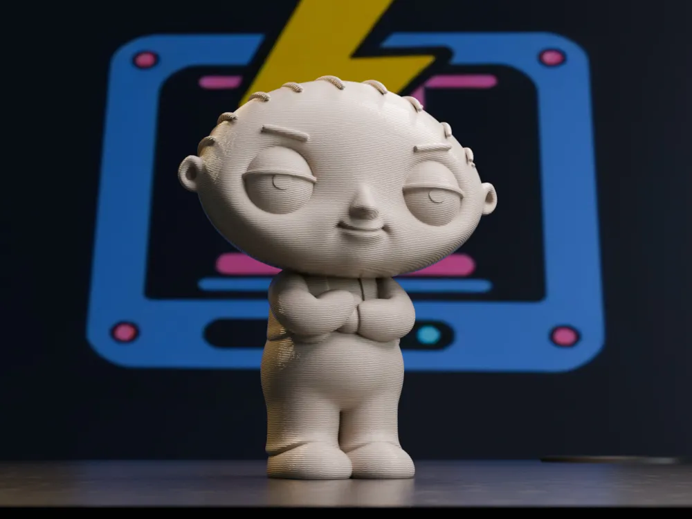 Stewie Griffin - Family Guy by TheLightning MakerWorld: Download Free ...