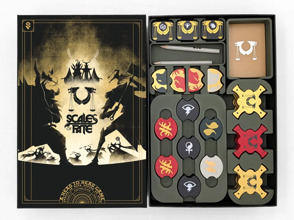 Scales of Fate - Deluxe - Organizer Insert - Free 3D Print Model ...