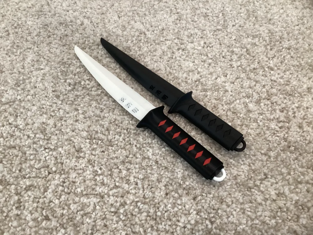 Japanese Dagger Keychain (14cm) by Bester - MakerWorld