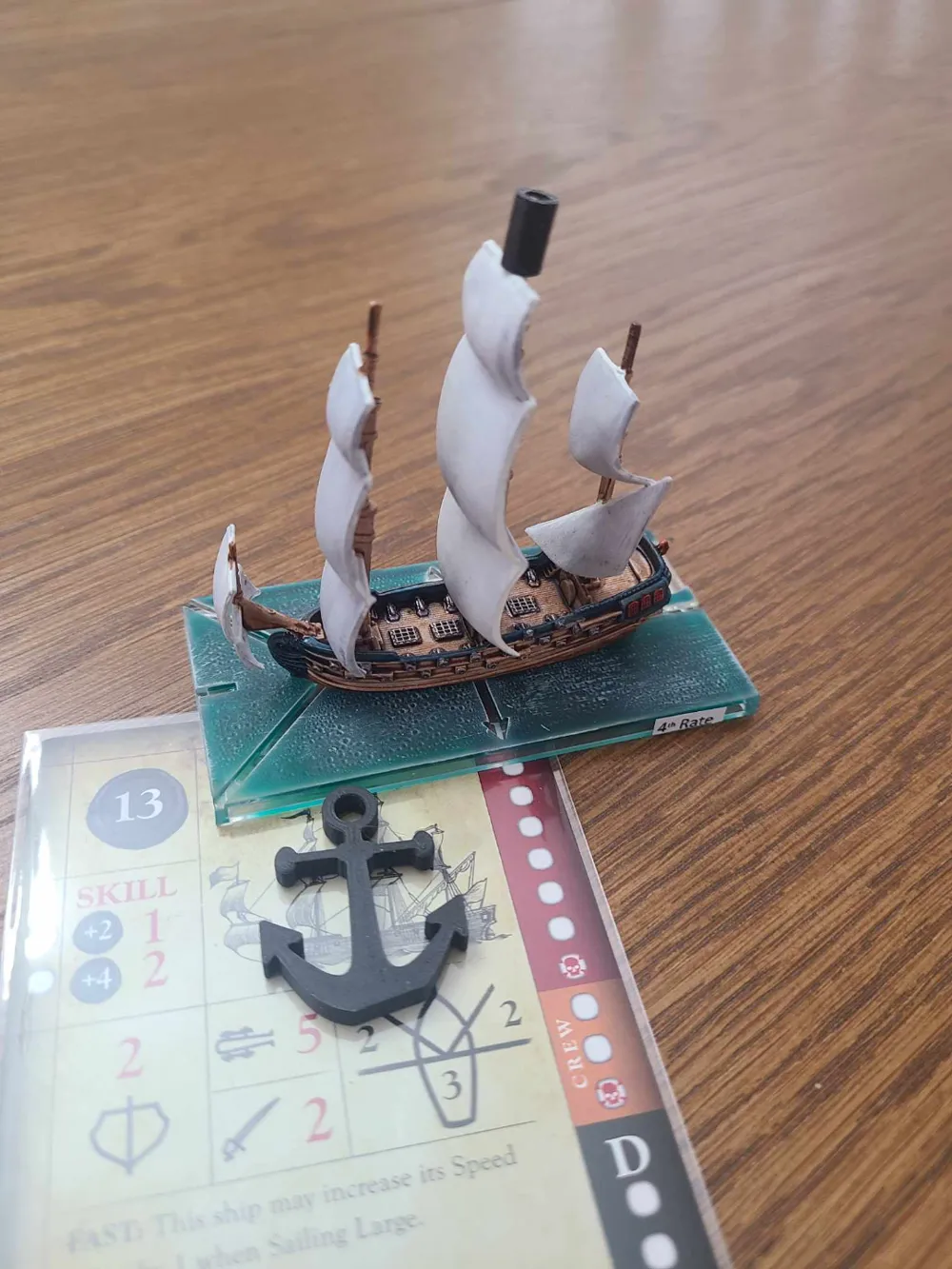 Oak and Iron Ship markers by jkmayfield26 - MakerWorld