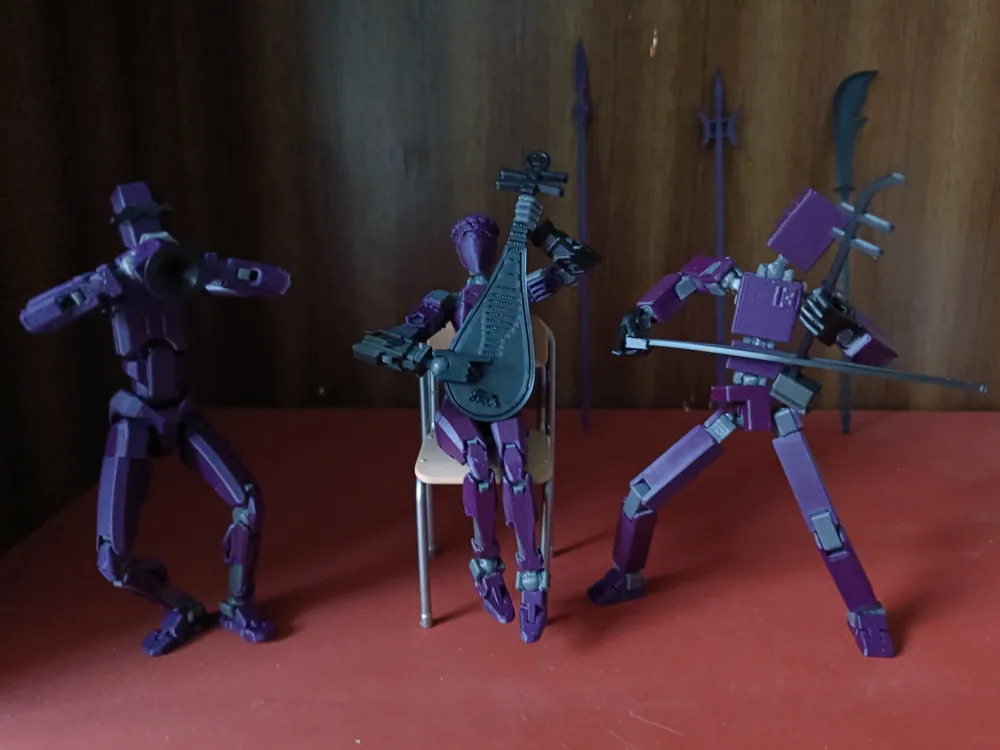 Chinesische Pipa Miniaturmodell für 1:10/1:12 Figuren wie ...