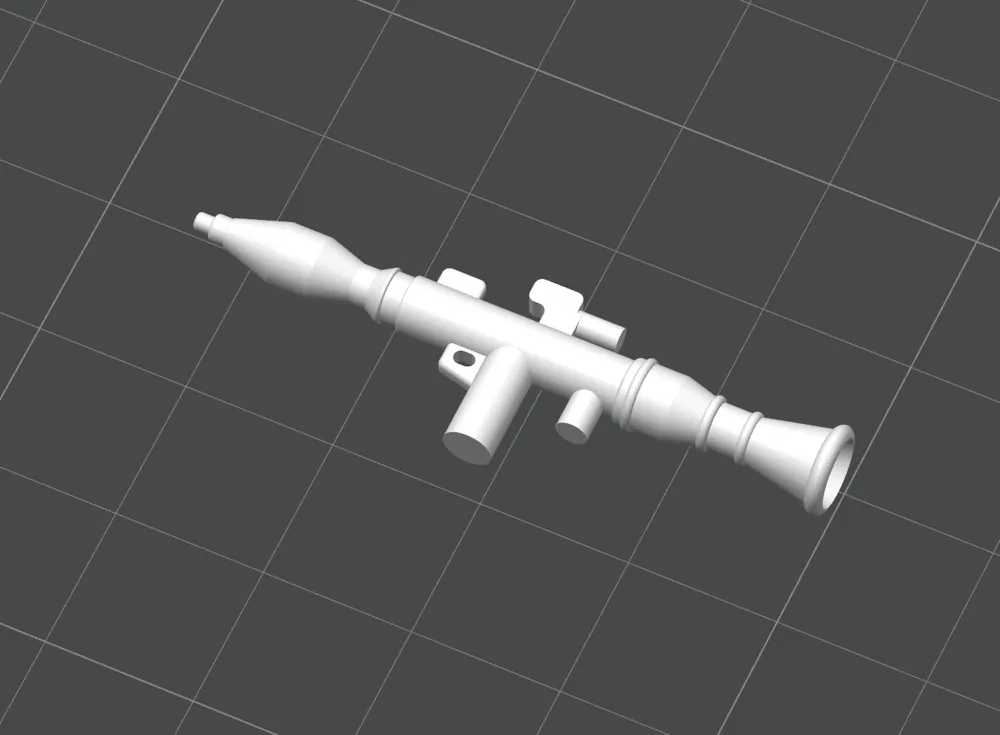 LEG0 Rocket Launcher RPG Minifigure brick by BoringThings - MakerWorld