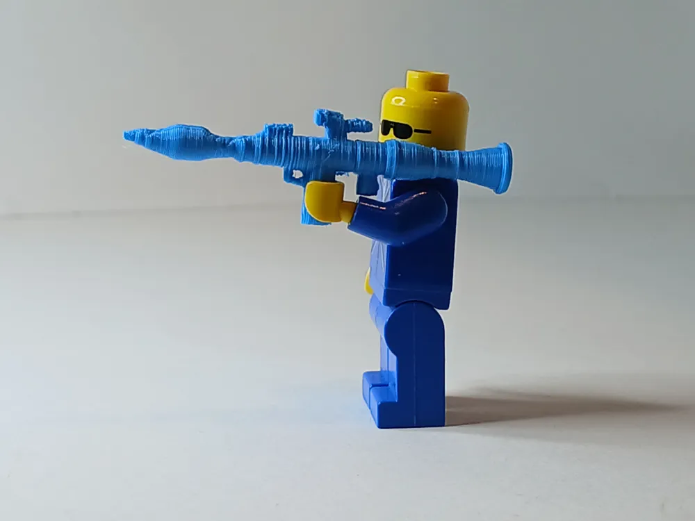 LEG0 Rocket Launcher RPG Minifigure brick by BoringThings - MakerWorld