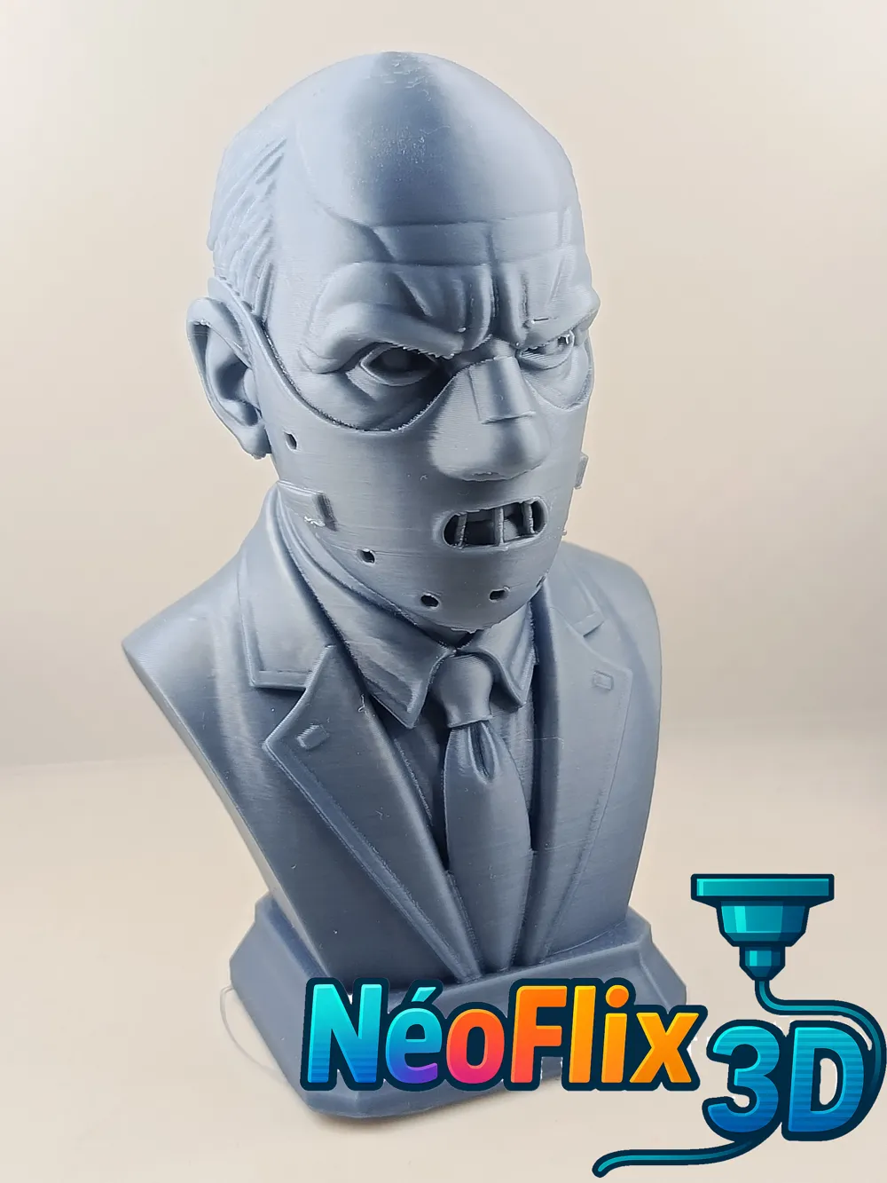 Hannibal Lecter Bust The Silence of the Lambs - Free 3D Print Model ...