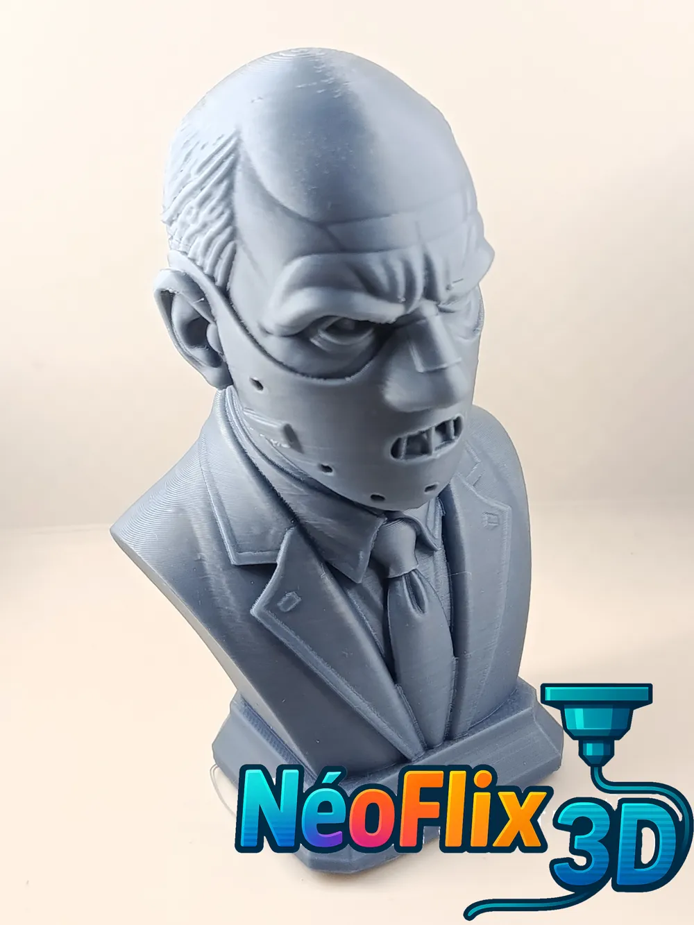 Hannibal Lecter Bust The Silence of the Lambs - Free 3D Print Model ...