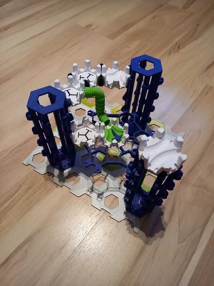 Gravitrax / Skytrax 柱与连接器 - 免费 3D 打印模型 - MakerWorld