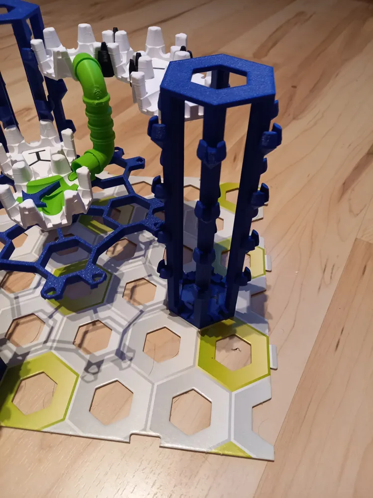 Gravitrax / Skytrax 柱与连接器 - 免费 3D 打印模型 - MakerWorld